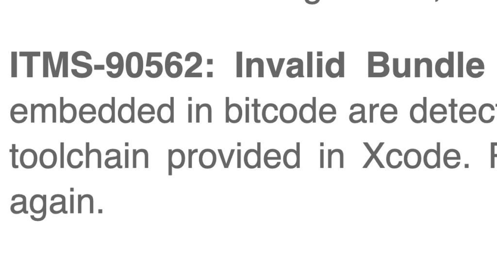[Unity/Xcode] ITMS-90562: Invalid Bundle の解消方法 – ゆーじの技術ブログ